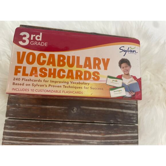 Sylvan | Toys | 3rd Grade Vocabulary Flashcards Euc Educational Sylvan ...